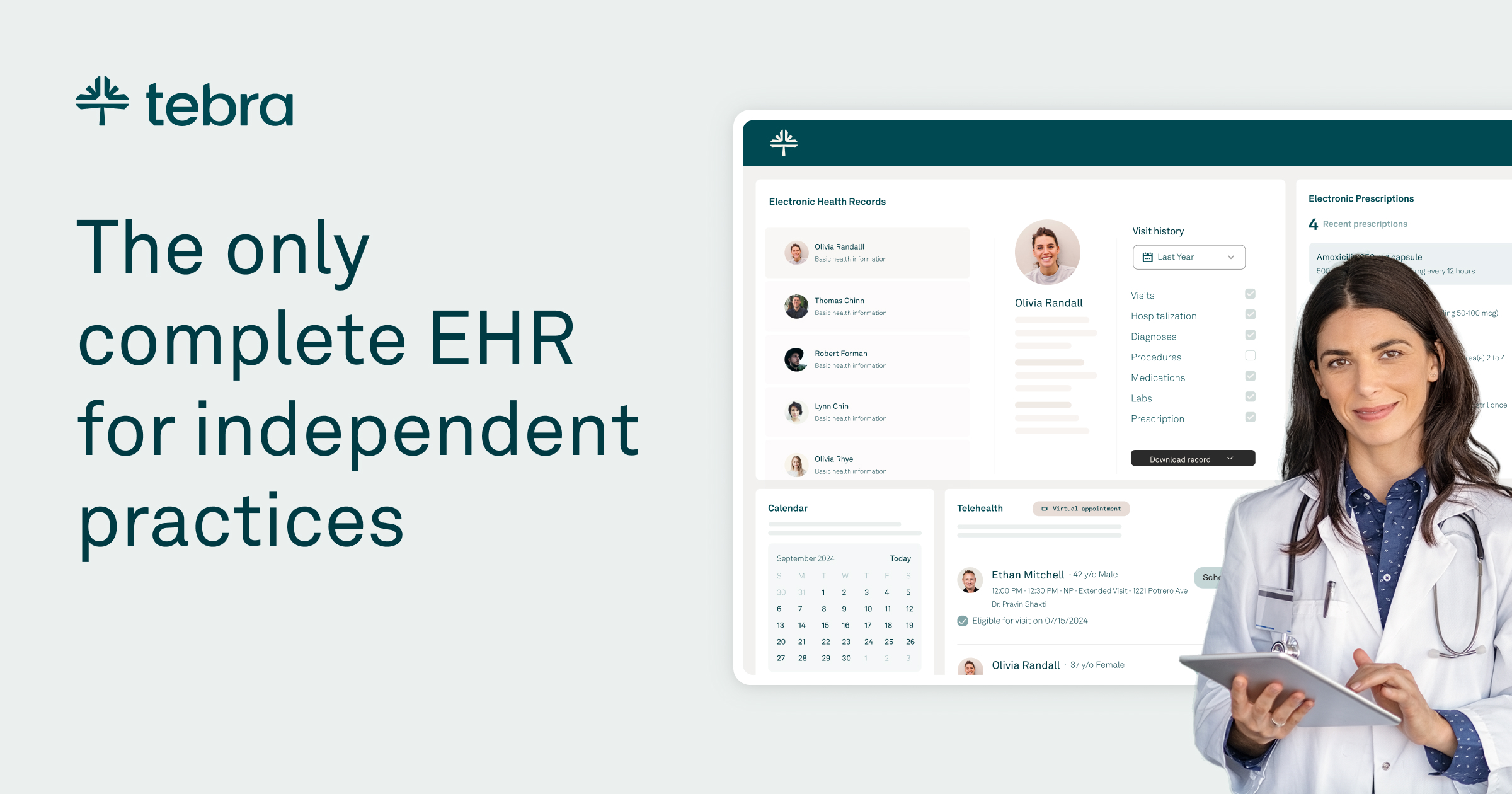 Tebra - EHR and practice management software built for private practices