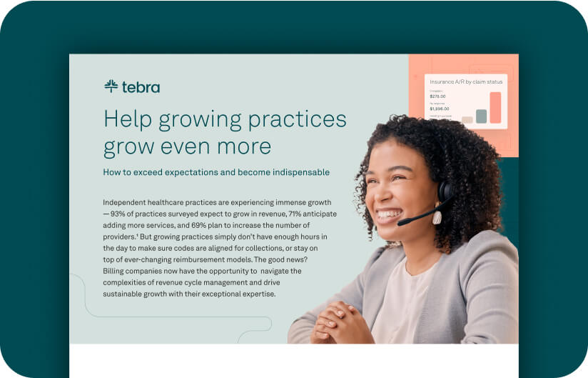 Help growing practices grow even more - Tebra